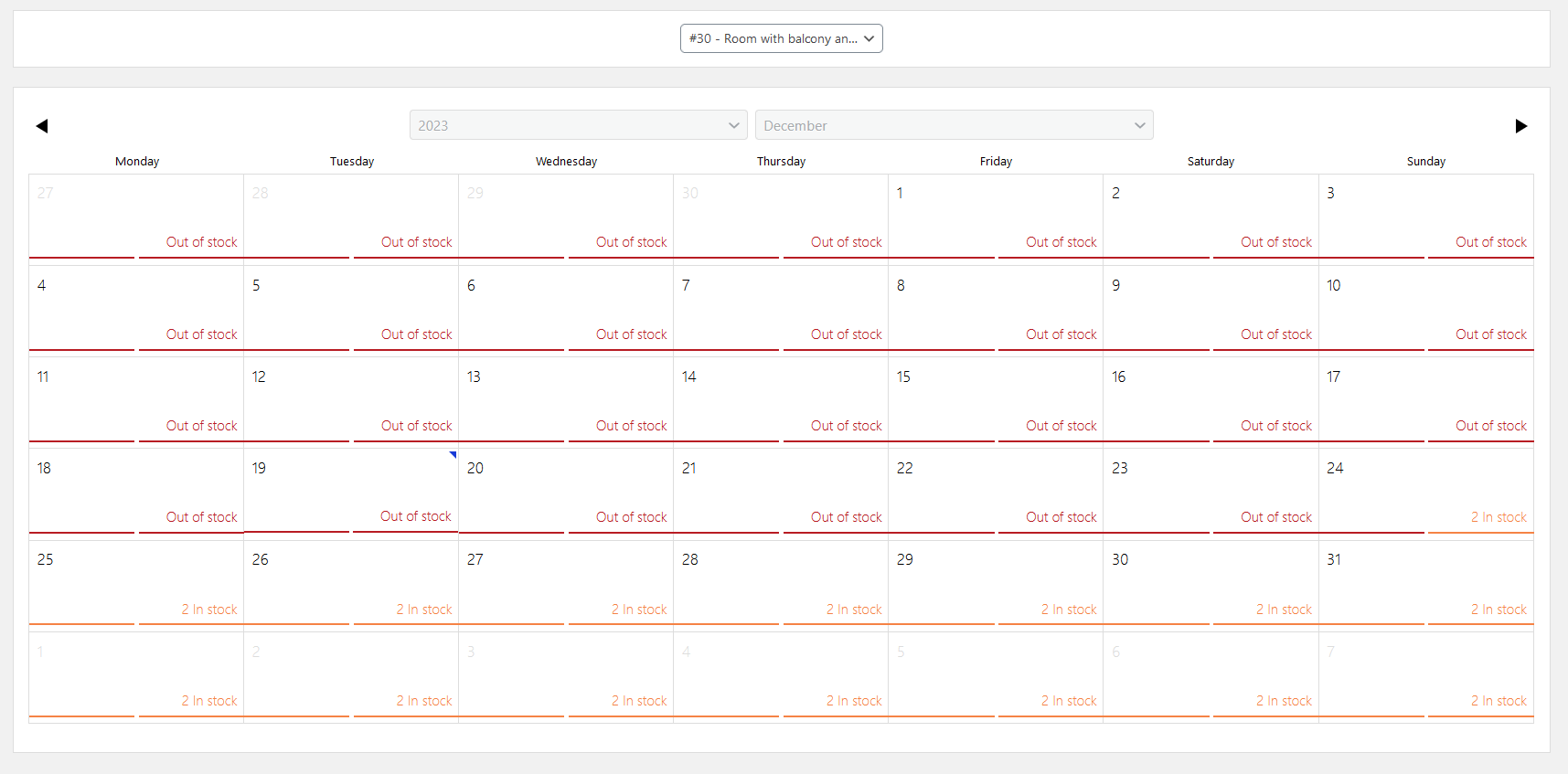 Reports - Documentation - Easy Booking